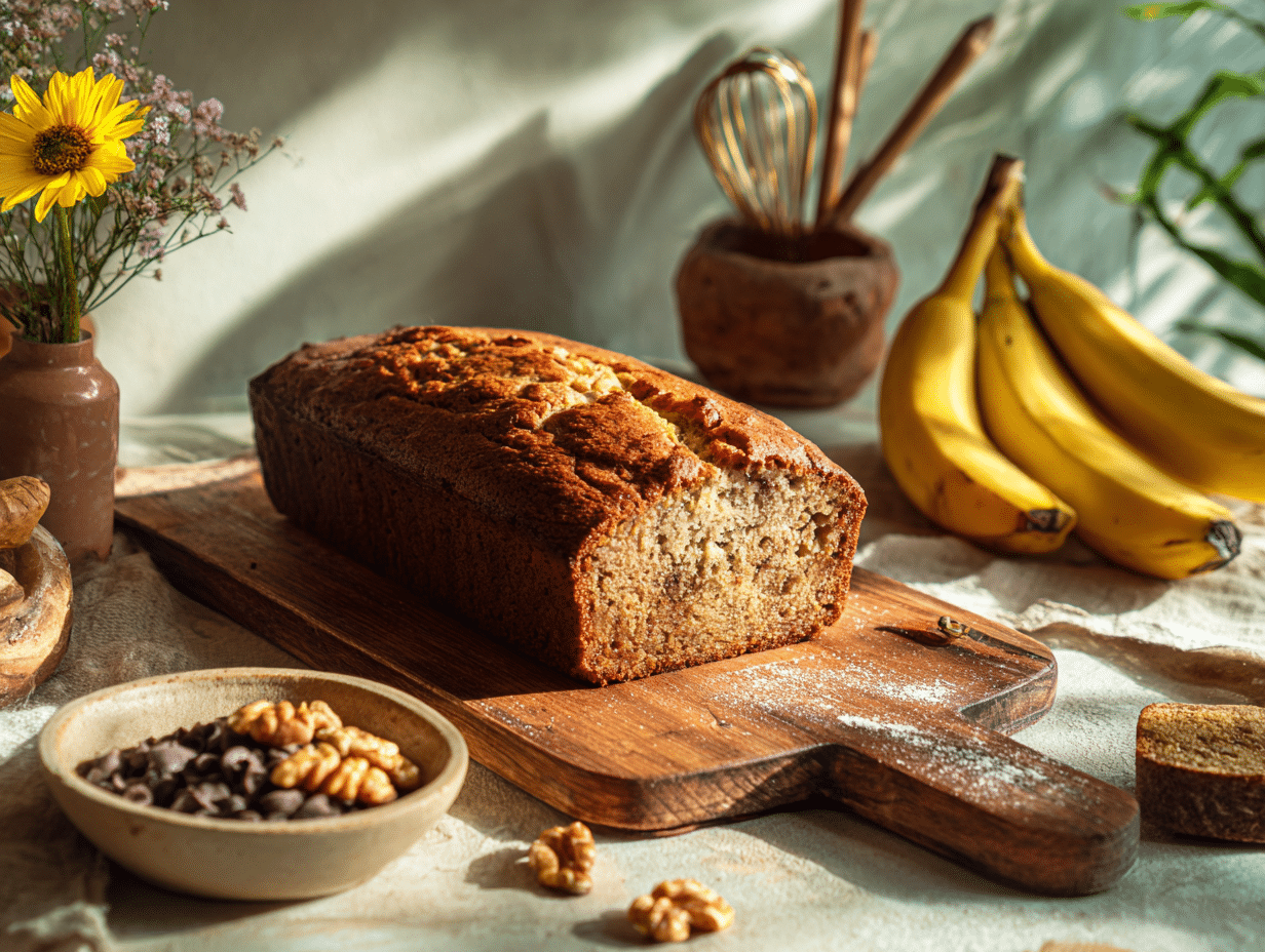 Soul Soothing Vegan Banana Bread For Modern Kitchens