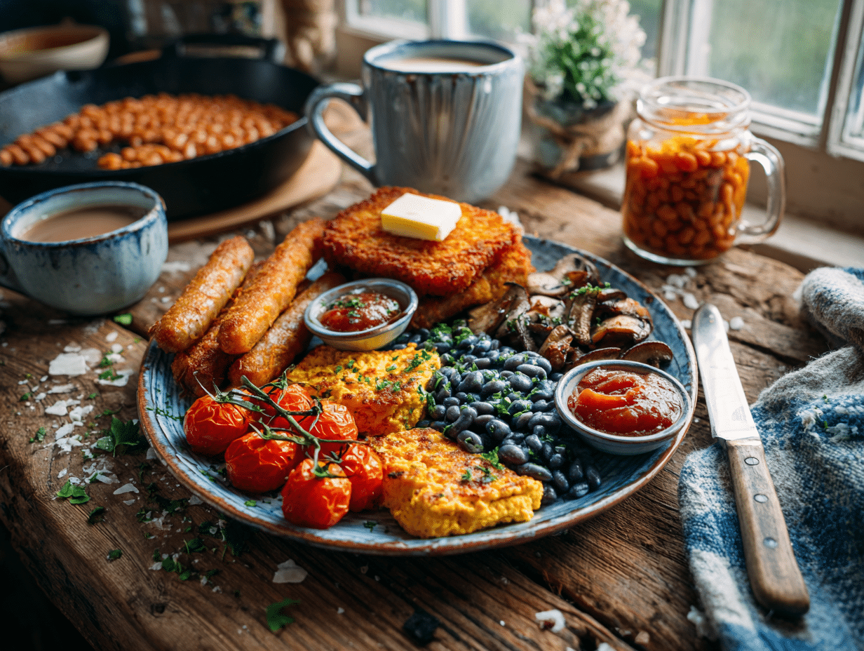Vegan Full English Breakfast